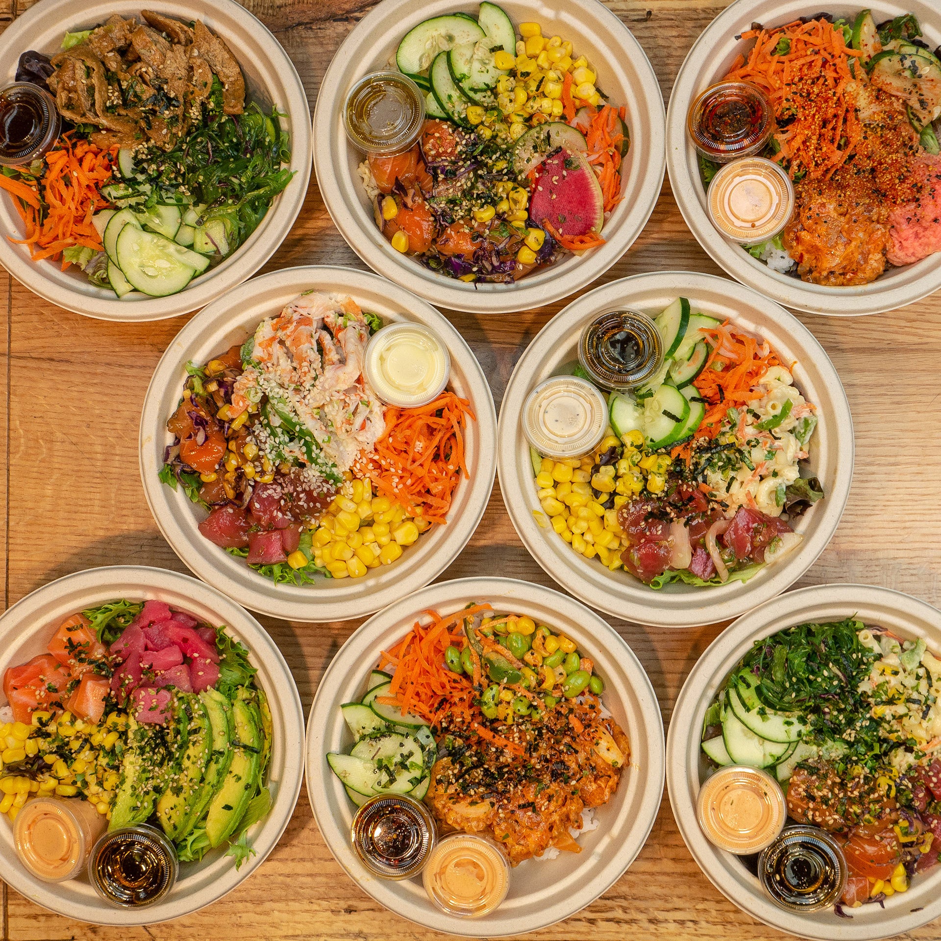 Build Your Own Bowl | Poke By Love Art